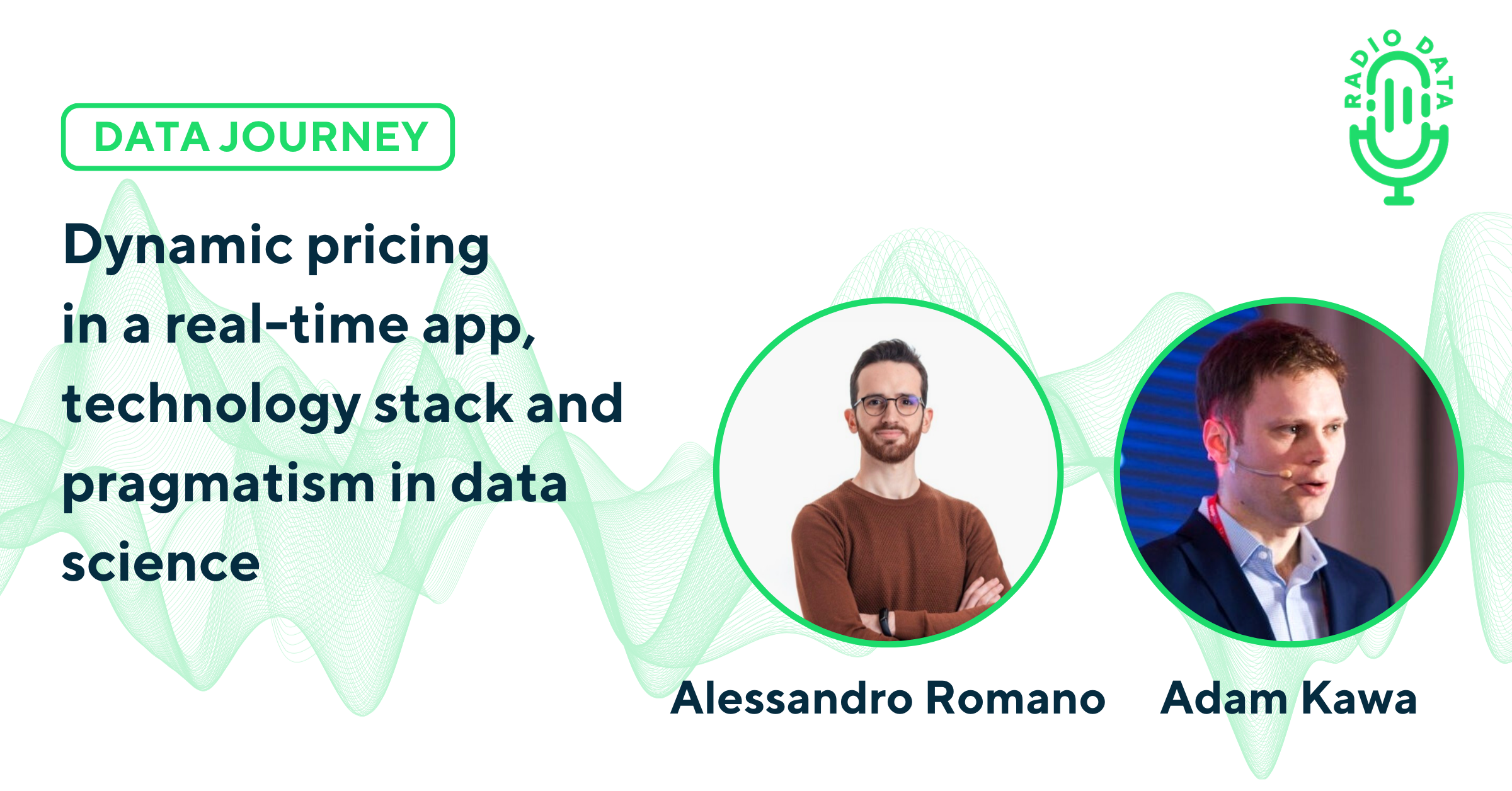 Data Journey with Alessandro Romano (FREE NOW) – Dynamic pricing in a ... Data Journey with Alessandro Romano (FREE NOW) – Dynamic pricing in a ...